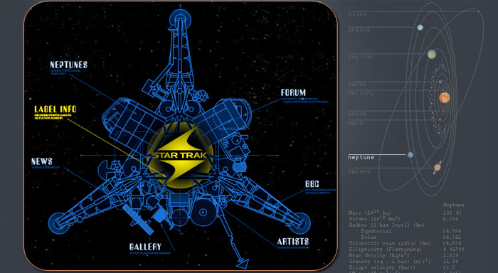 Ten Years Ago Today: The First Star Trak Site - Blog - Fishbucket